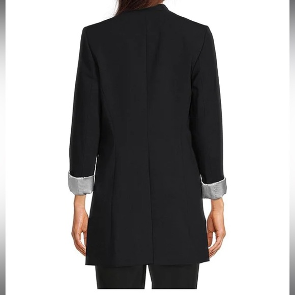 Calvin Klein | Jackets & Coats | Calvin Klein Contrast Lining Long ...